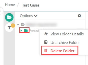 How to delete folders?